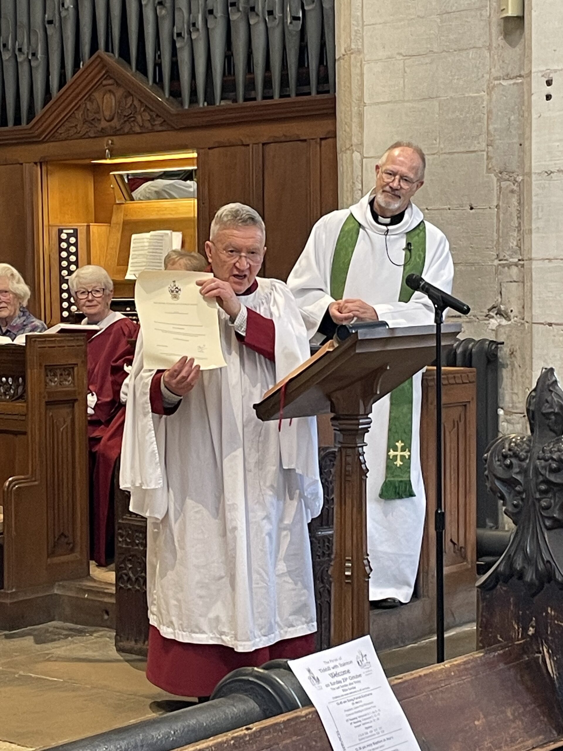 St Mary's Tickhill: celebrating 40 years of service to music - The ...